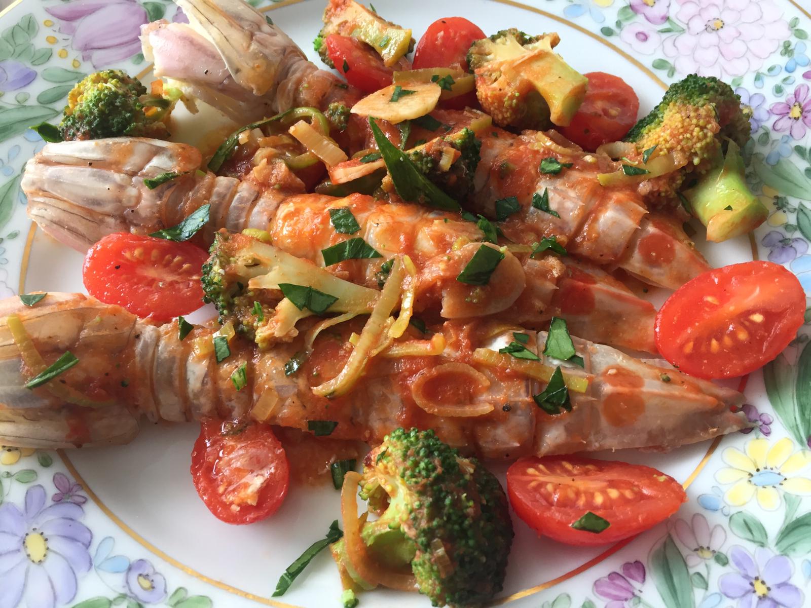 Ricetta di Cicale di mare alla veneziana - alberto-arienti.com