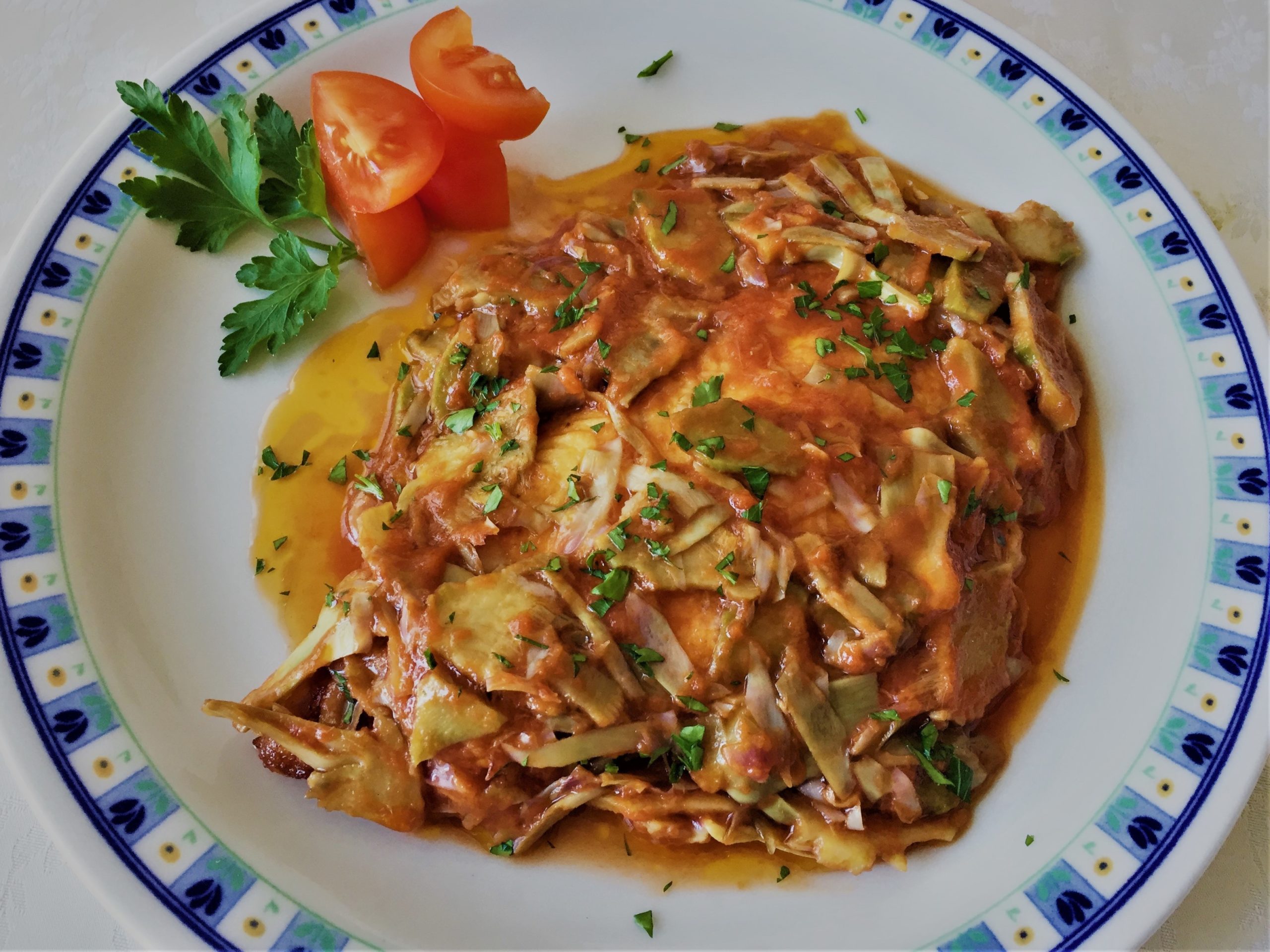 Ricetta di Trota salmonata ai carciofi - alberto-arienti.com