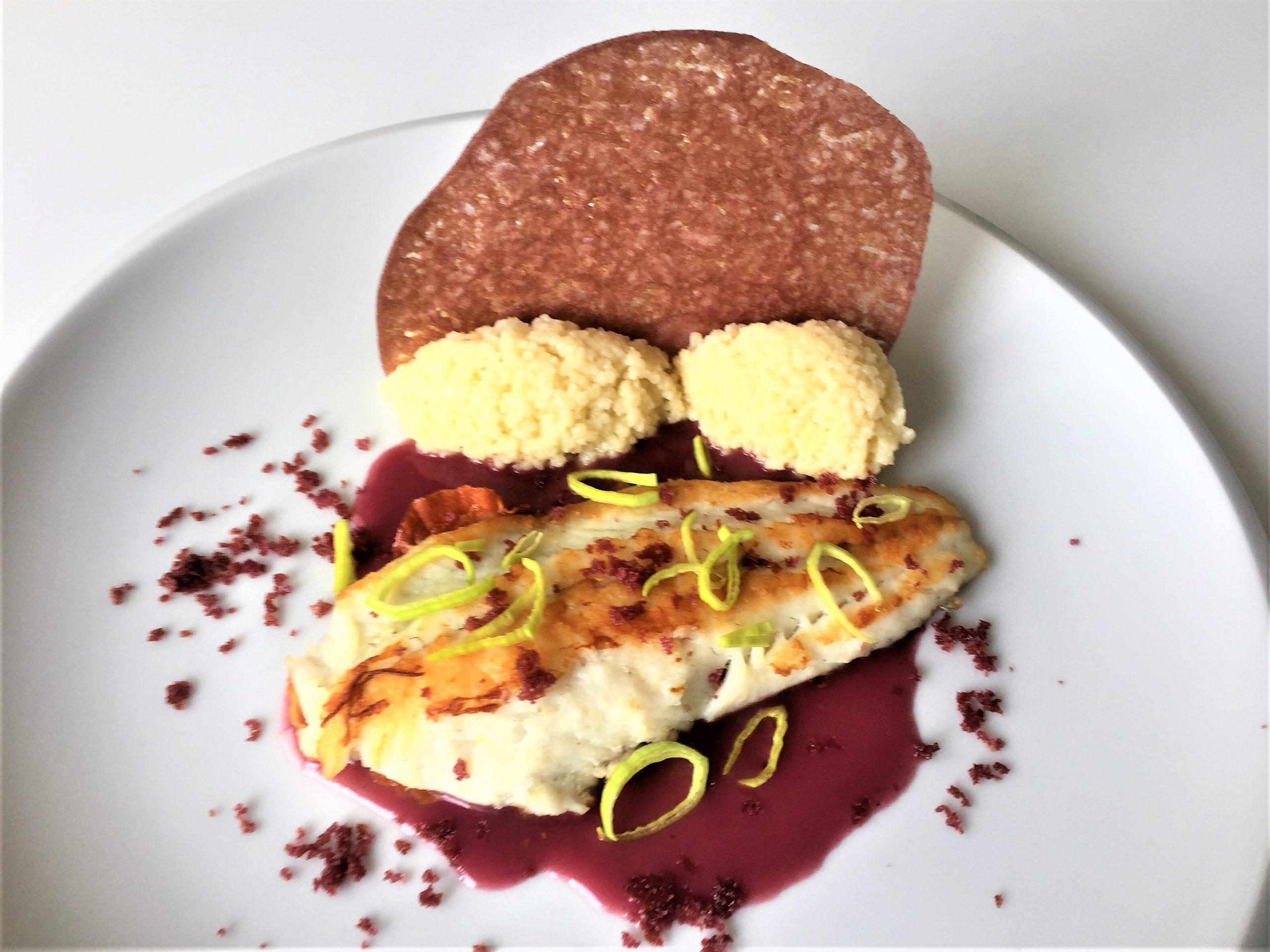 Ricetta di Filetto di rombo al vino rosso - alberto-arienti.com